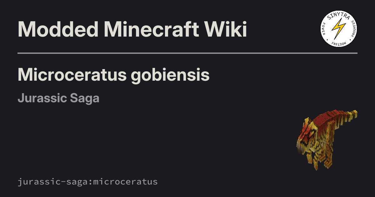 Microceratus gobiensis - Jurassic Saga