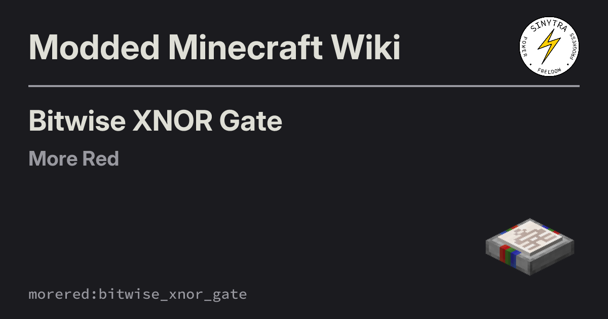 Bitwise XNOR Gate - More Red