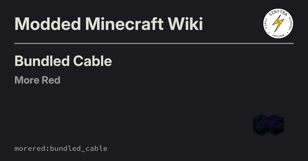 Bundled Cable - More Red