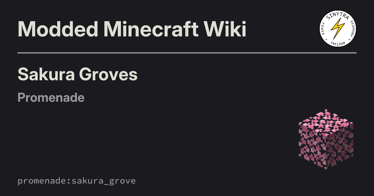 Sakura Groves - Promenade